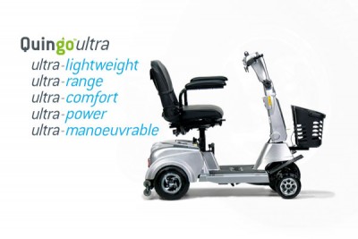 Quingo Ultra 2 Mobility Scooter - Advanced Vehicle Concepts Ltd - Quingo